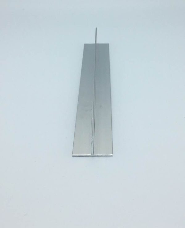 Aluminium t-profiel 40X30 brut 2mm dik - Plastiek Hofstade