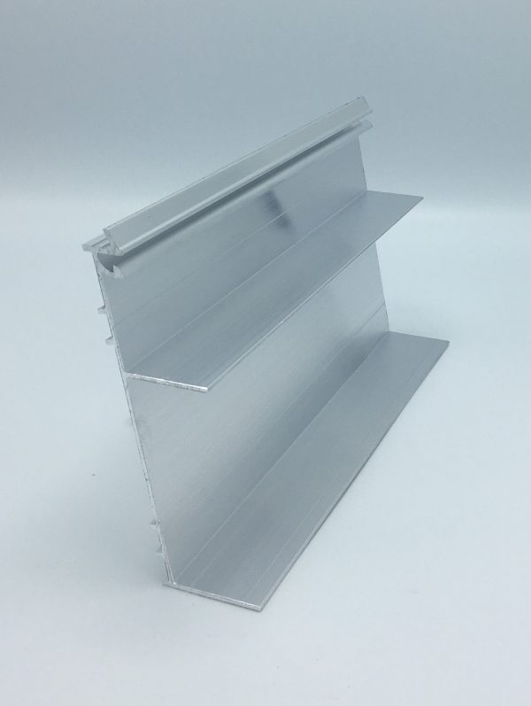 Prof 154 Muurprofiel alu brut - Plastiek Hofstade