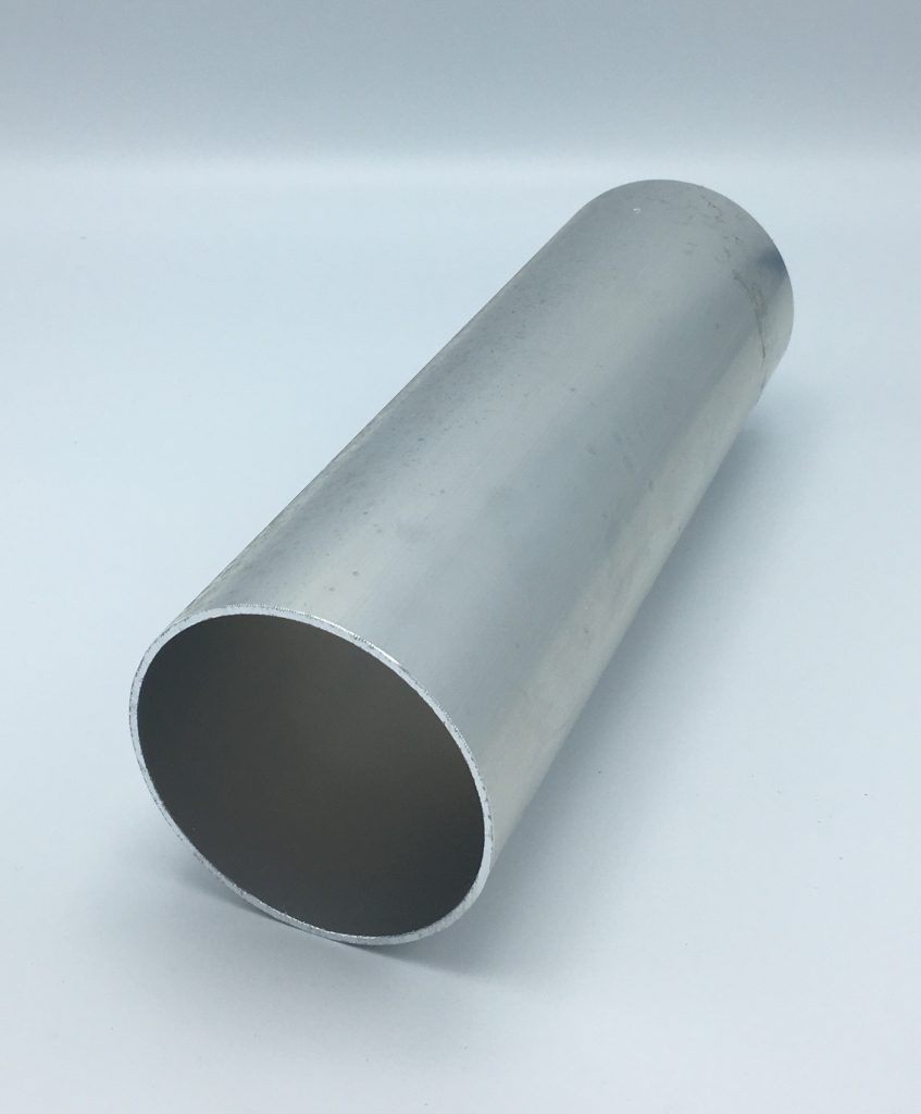 Aluminium buis Ø 80 brut 2mm dik - Plastiek Hofstade